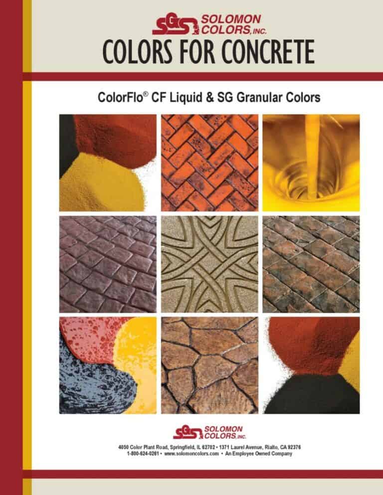 Color Chart - - Loveland Ready Mix Concrete, Inc.